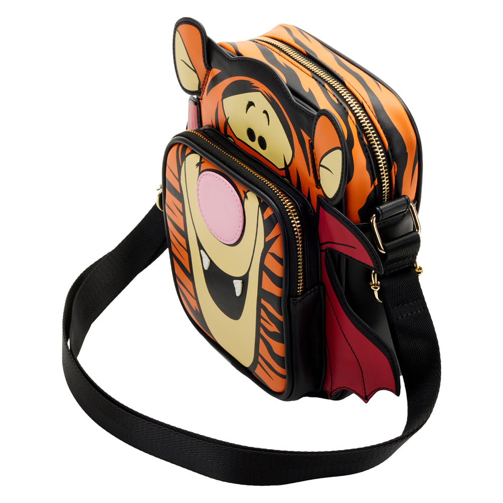 Loungefly Disney Winnie the Pooh Tigger Vampire Cosplay Passport Bag ...