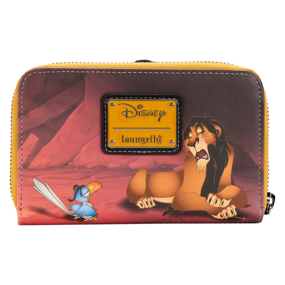 Loungefly Lion King Scar Villains Scene Zip Around Wallet – always ...