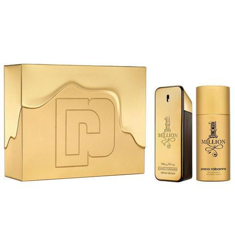 One Million Gift Set 2pcs Paco Rabanne 3.4oz Eau de Toilette for Man ...
